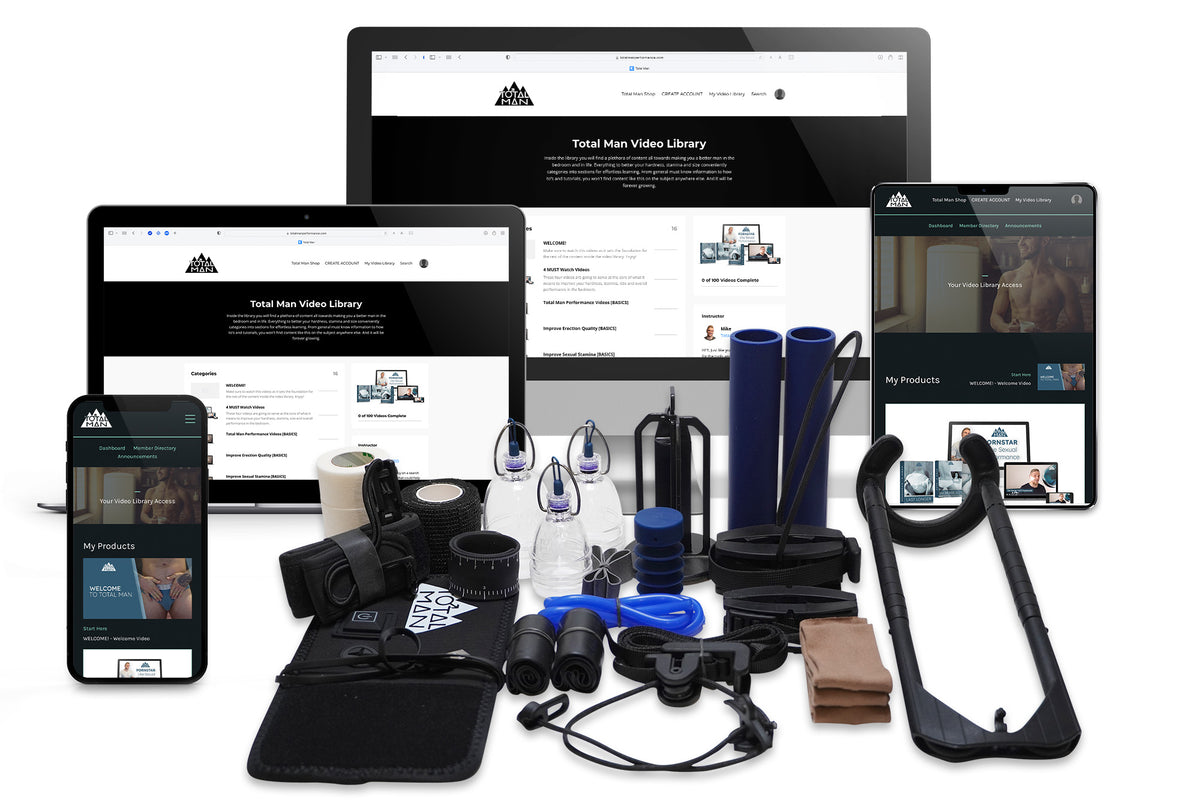 Total Man Shop: High-Quality Penile Traction Devices for PE – TMC Pty Ltd